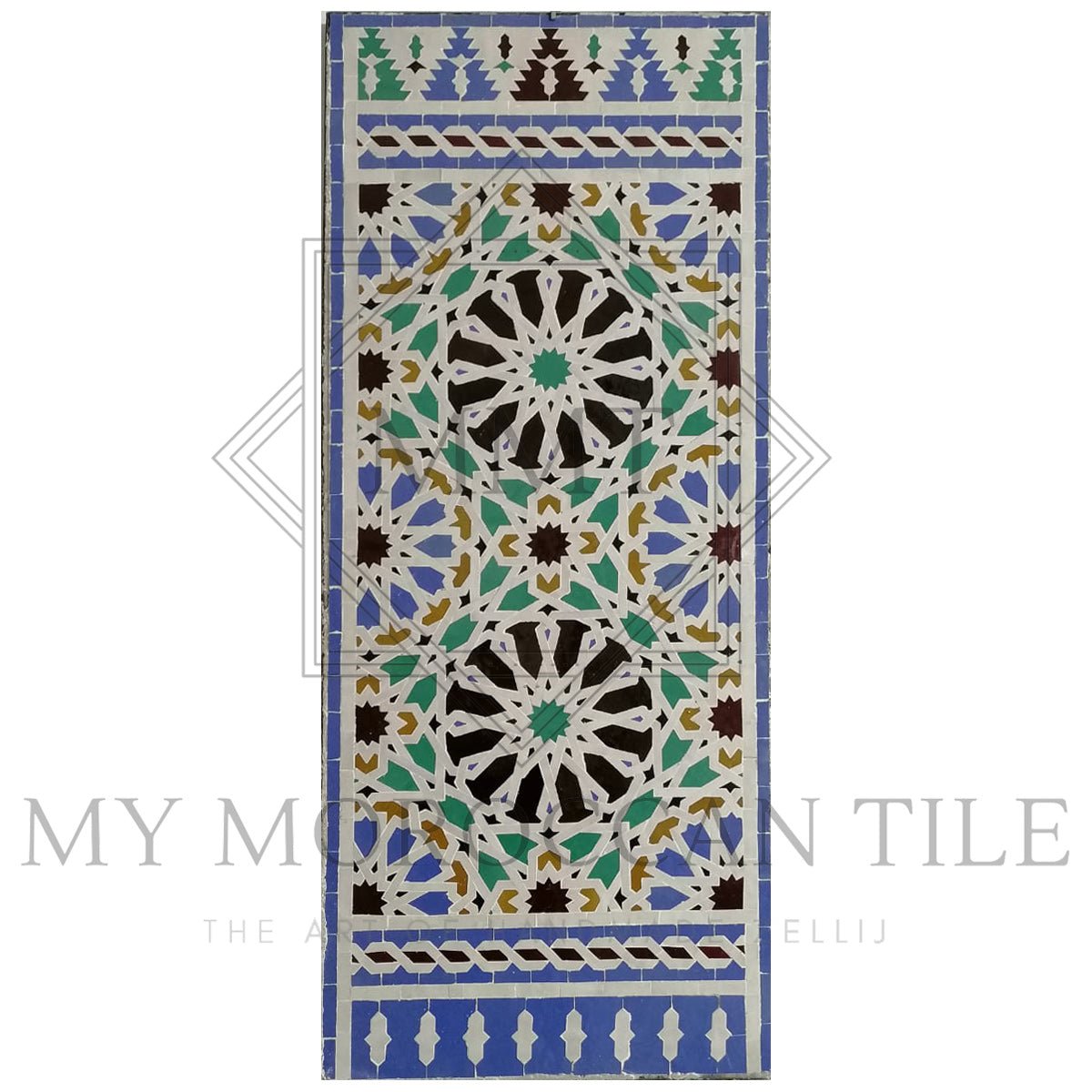Fez Mosaic Tile 16-k01 – My Moroccan Tile