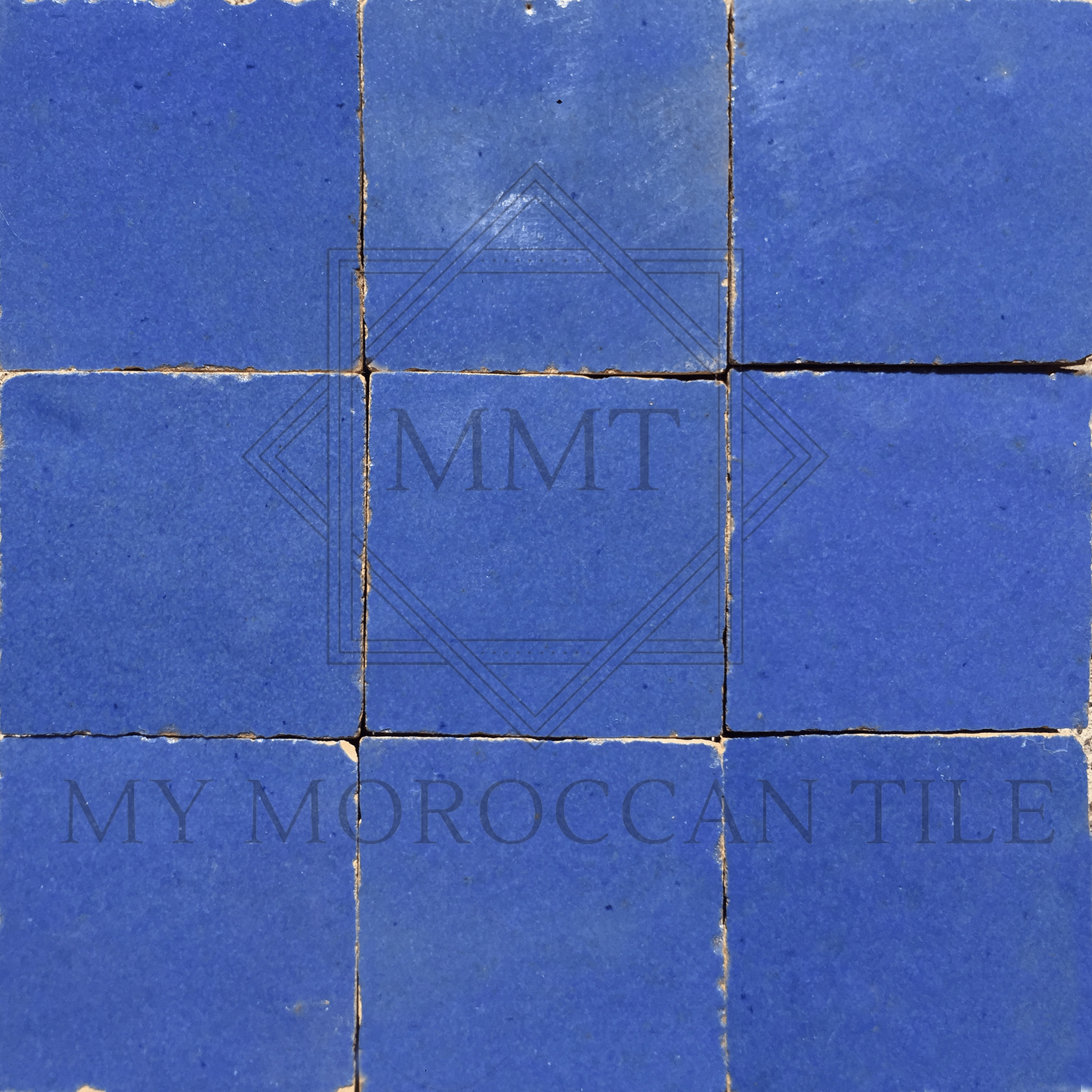 French Blue Moroccan Zellige Tile – My Moroccan Tile