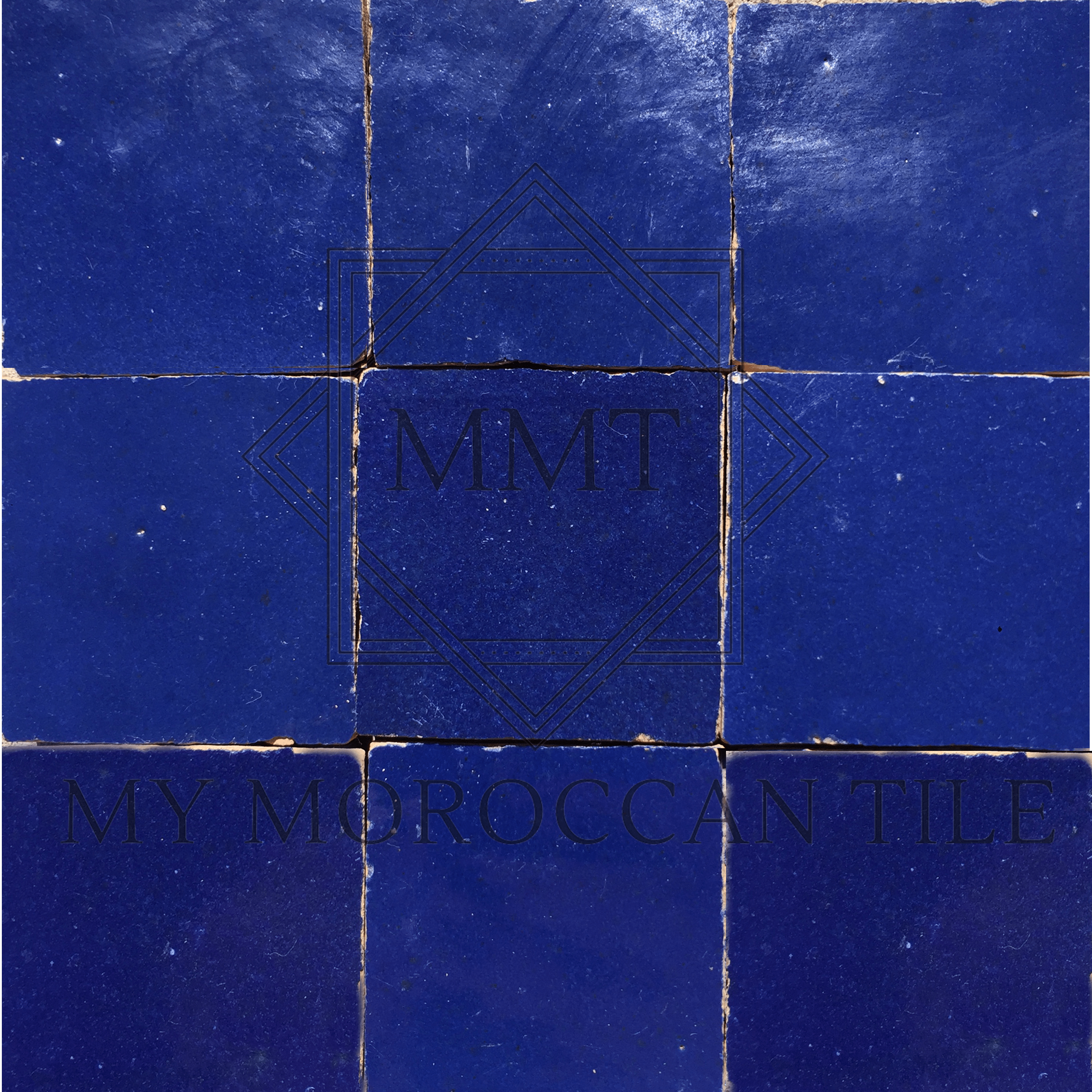 Navy Blue Moroccan Zellige Tile – My Moroccan Tile
